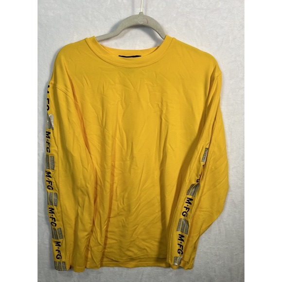 Shirts | Vintage Marithe Francois Girbaud Shirt Adult Yellow Hip Hop ...